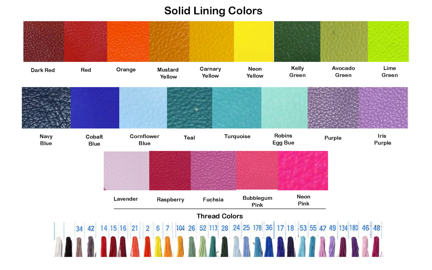 Color Options – Classy Collar Co